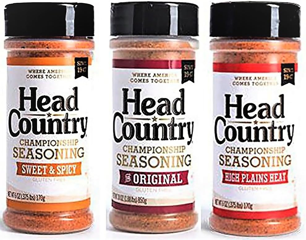 Amazon.com : Head Country Championship Seasoning, Original 6 ounce ...