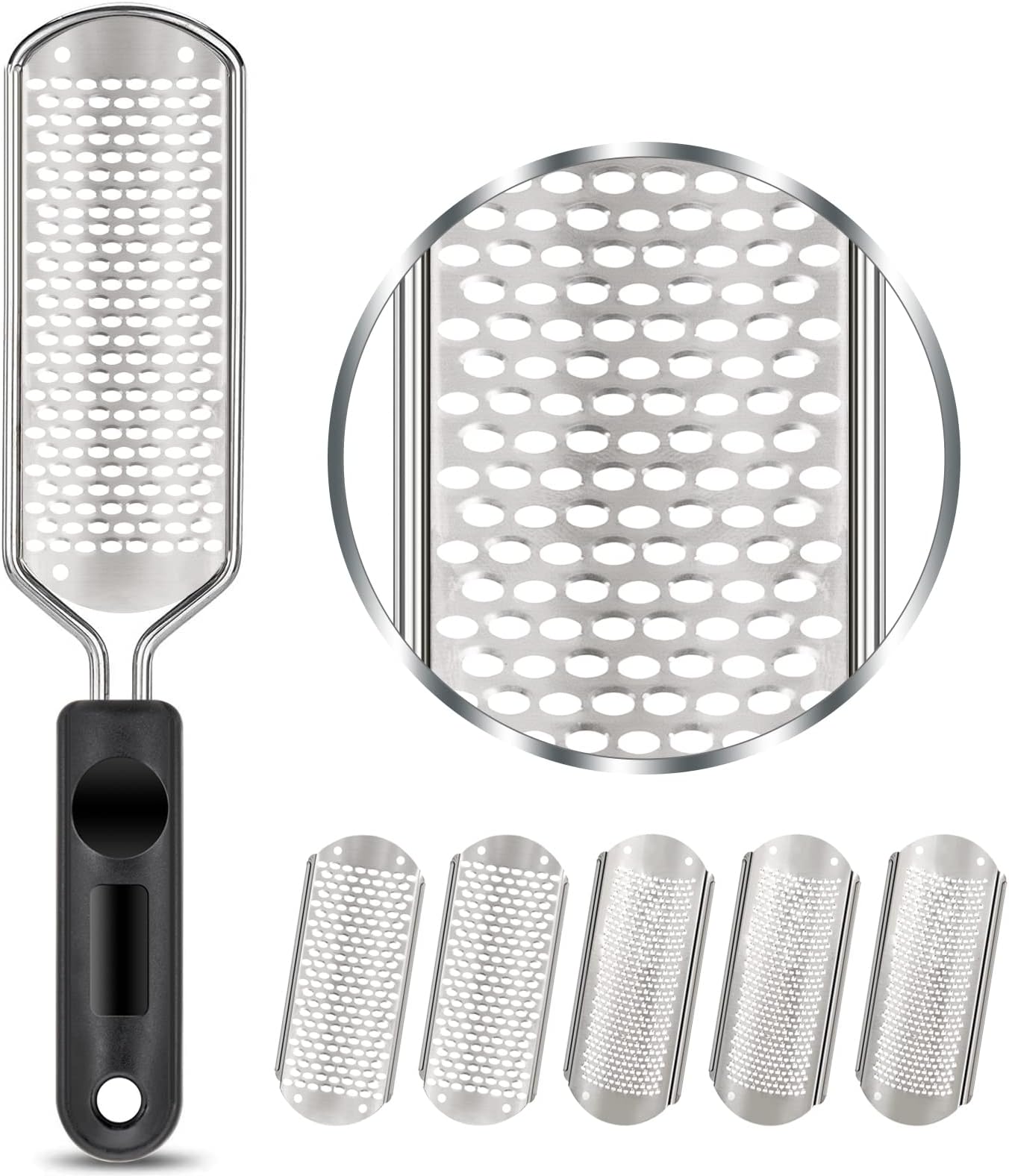 Amazon.com : Ombsyej Foot File with Replacement Blades, 6 Pcs ...