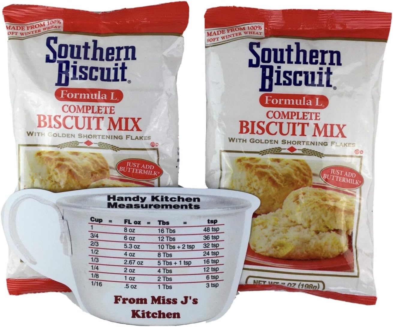 Amazon.com : Southern Biscuit Formula L Biscuit Mix, 7 Ounce : Grocery ...