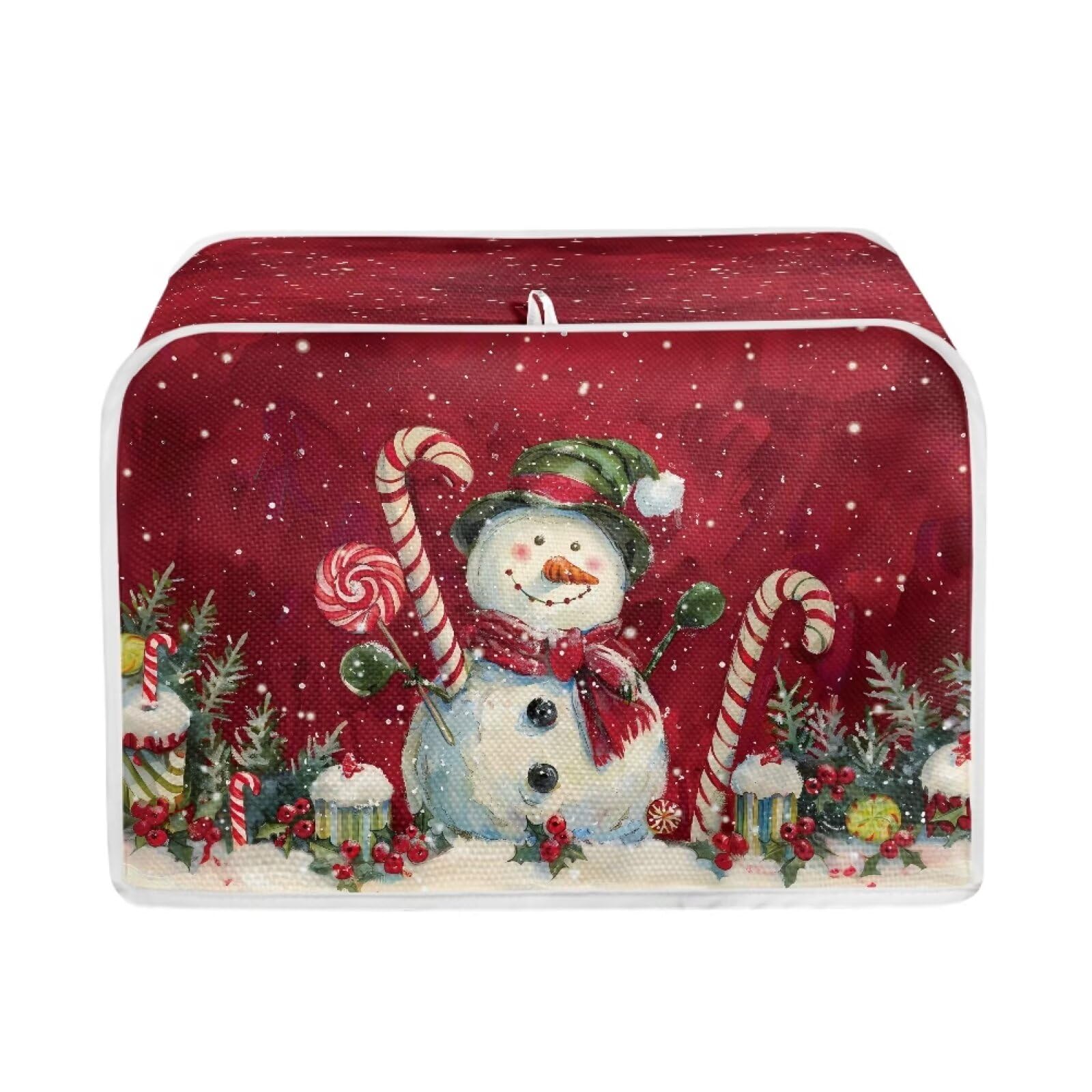 Amazon.com: Annejudy 2 Slice Bread Toaster Cover for Christmas ...