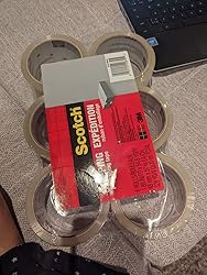 Scotch Shipping Packing Tape, 1.88" x 50m, 1 Roll with Dispenser ...