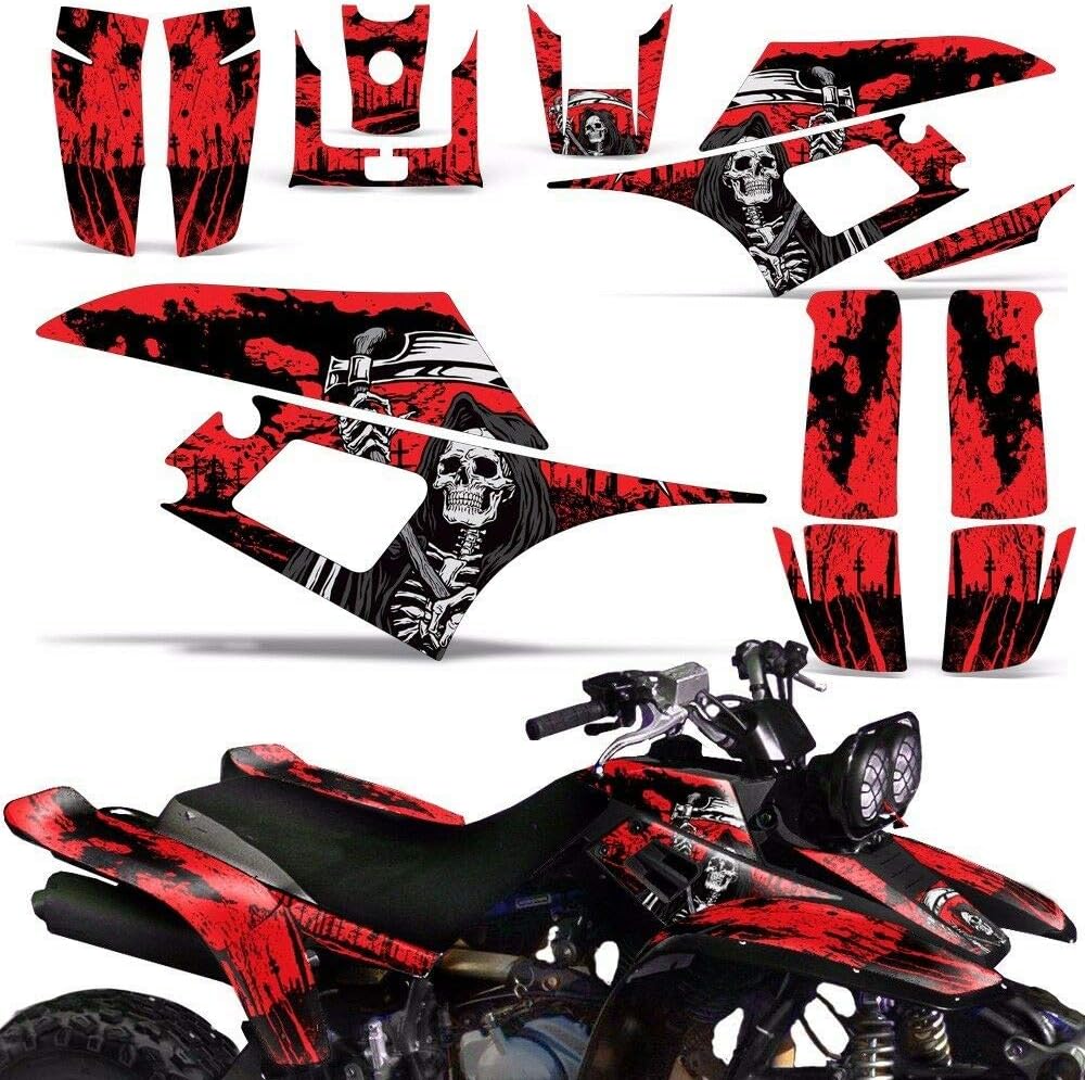 Yamaha Warrior 350 full graphics kit sticker decals ATV, Side-by-Side ...