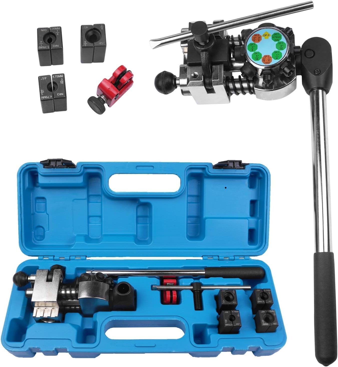 Amazon.com: GIMYUAN 45 Degree Professional Brake Line Flaring Tool Kit ...