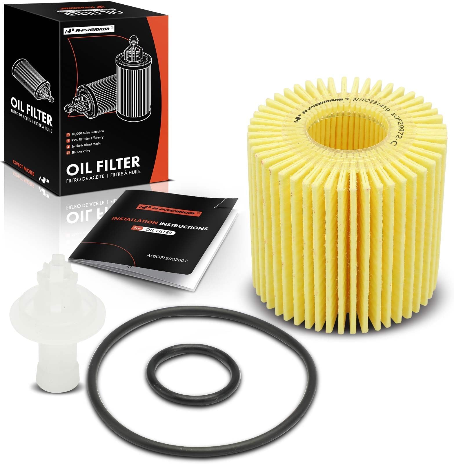 Amazon.com: Oil Filter OEM#04152-YZZA1,04152-31090,Automotive ...
