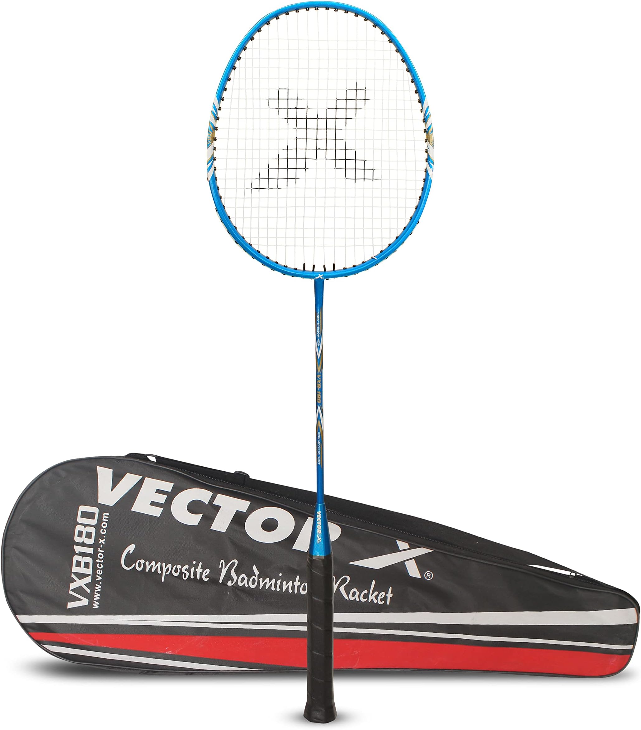 Vector X VXB-180 Aluminum Composite One Piece Joint Less Badminton ...