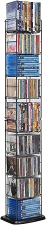 Amazon.com: Atlantic Folding Wire Media Rack - Heavy Gauge Steel, Holds ...