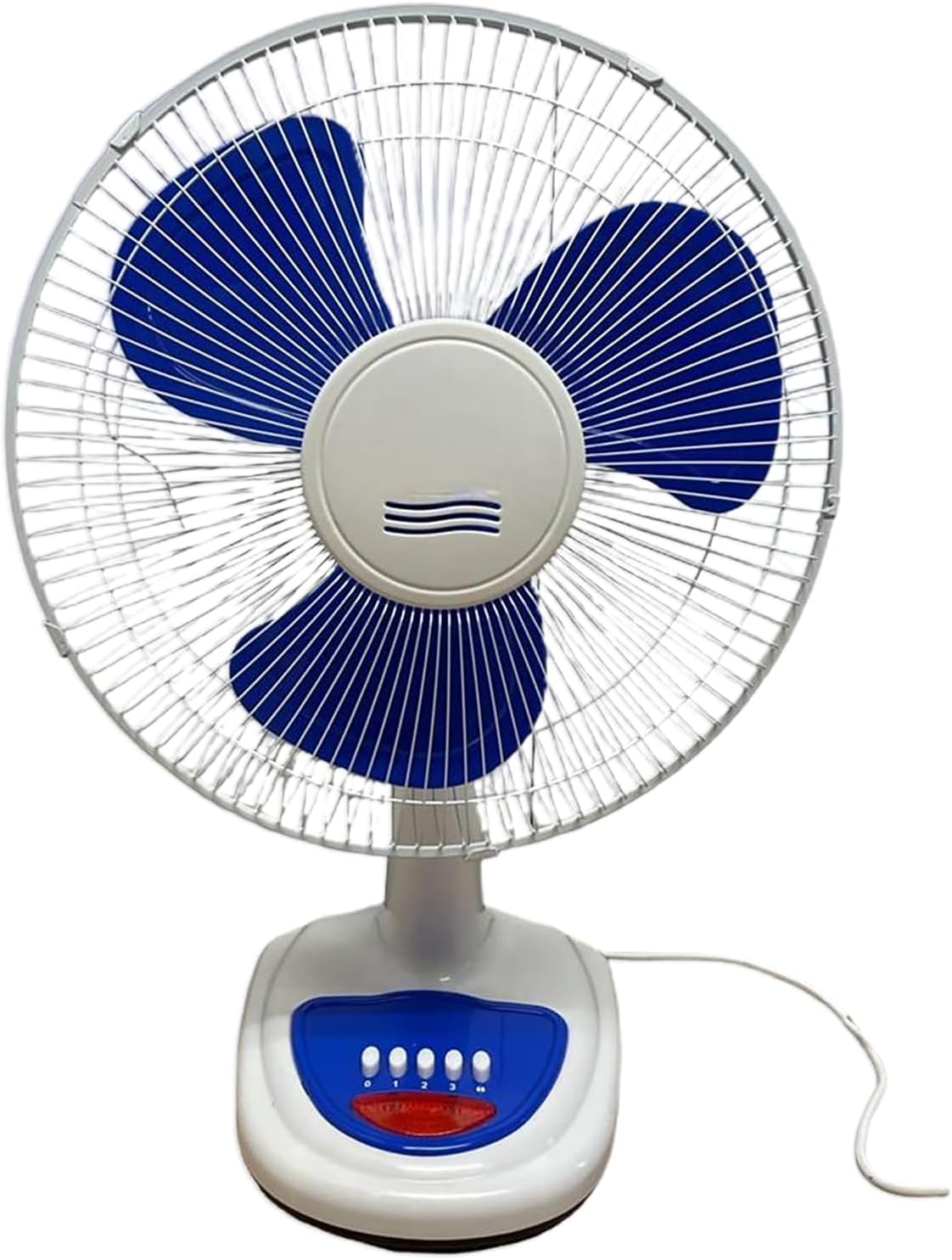 16-Inch High-Speed Electric Table / Desk Fan, Features Tilt, 3 Speeds ...