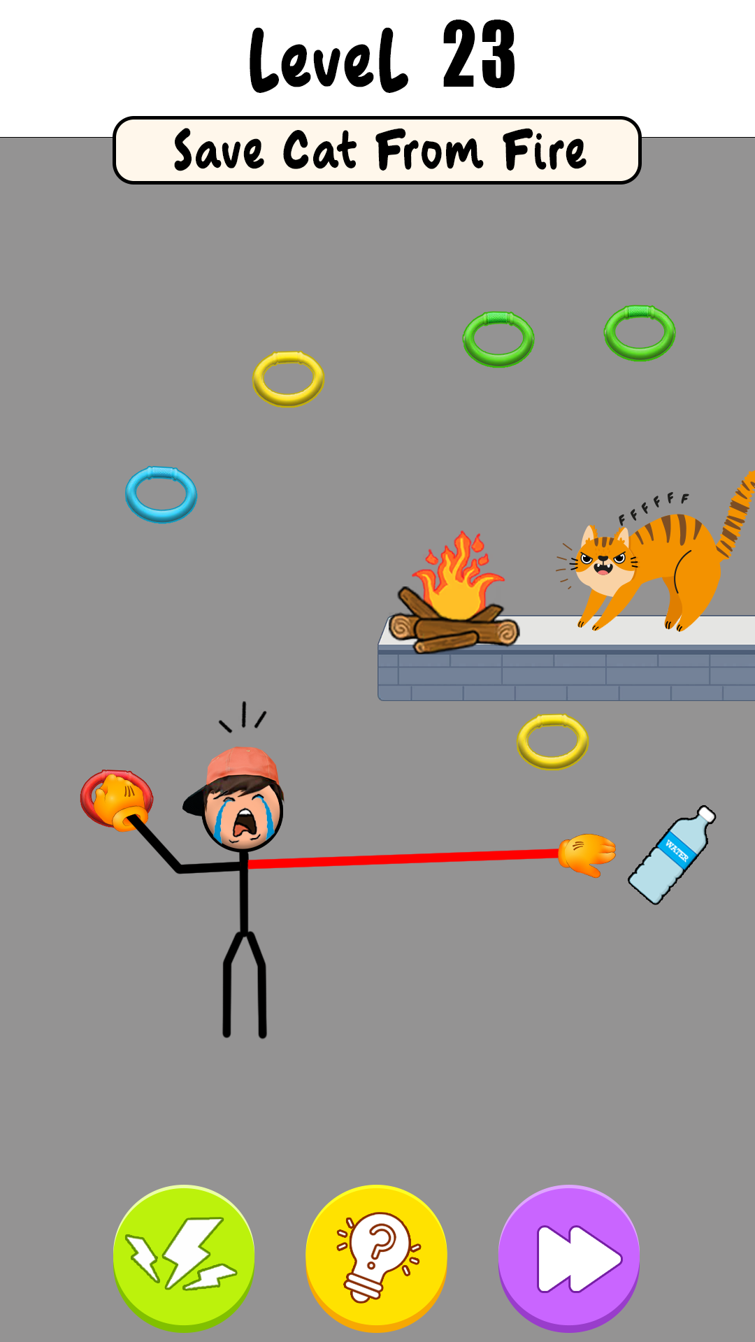 Mr Long Hand: Stickman Thief Game. A fun Hand Puzzle where Mr Stickman ...