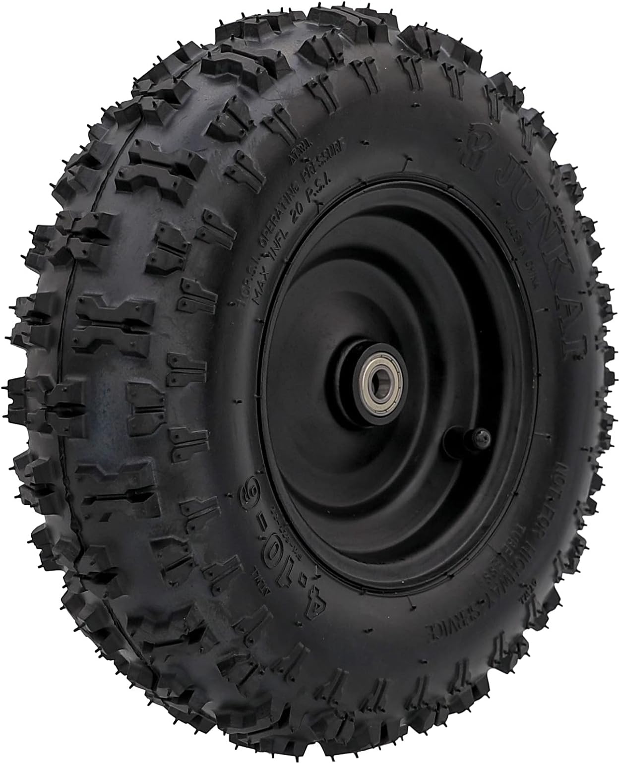 Amazon.com: YC Yier Front 4.10-6 Tire and Wheel Rim and 12mm Bearings 6 ...