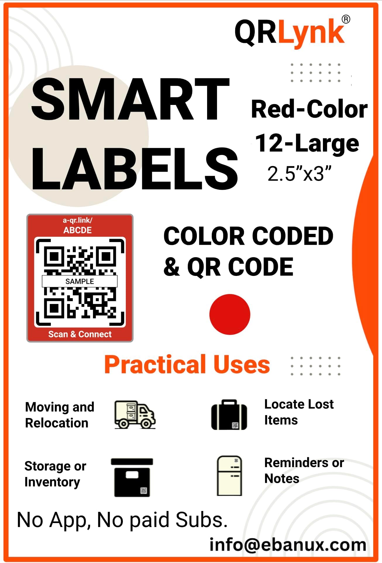 Amazon.com : QR Code Cloud Tag Labels | Programmable QR Codes to Store ...