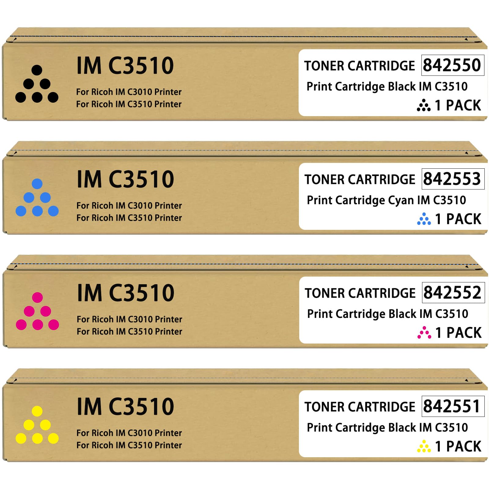 Amazon.com: FIRSTINK IMC3510 IM C3510 Toner Cartridge 31,000 pages ...