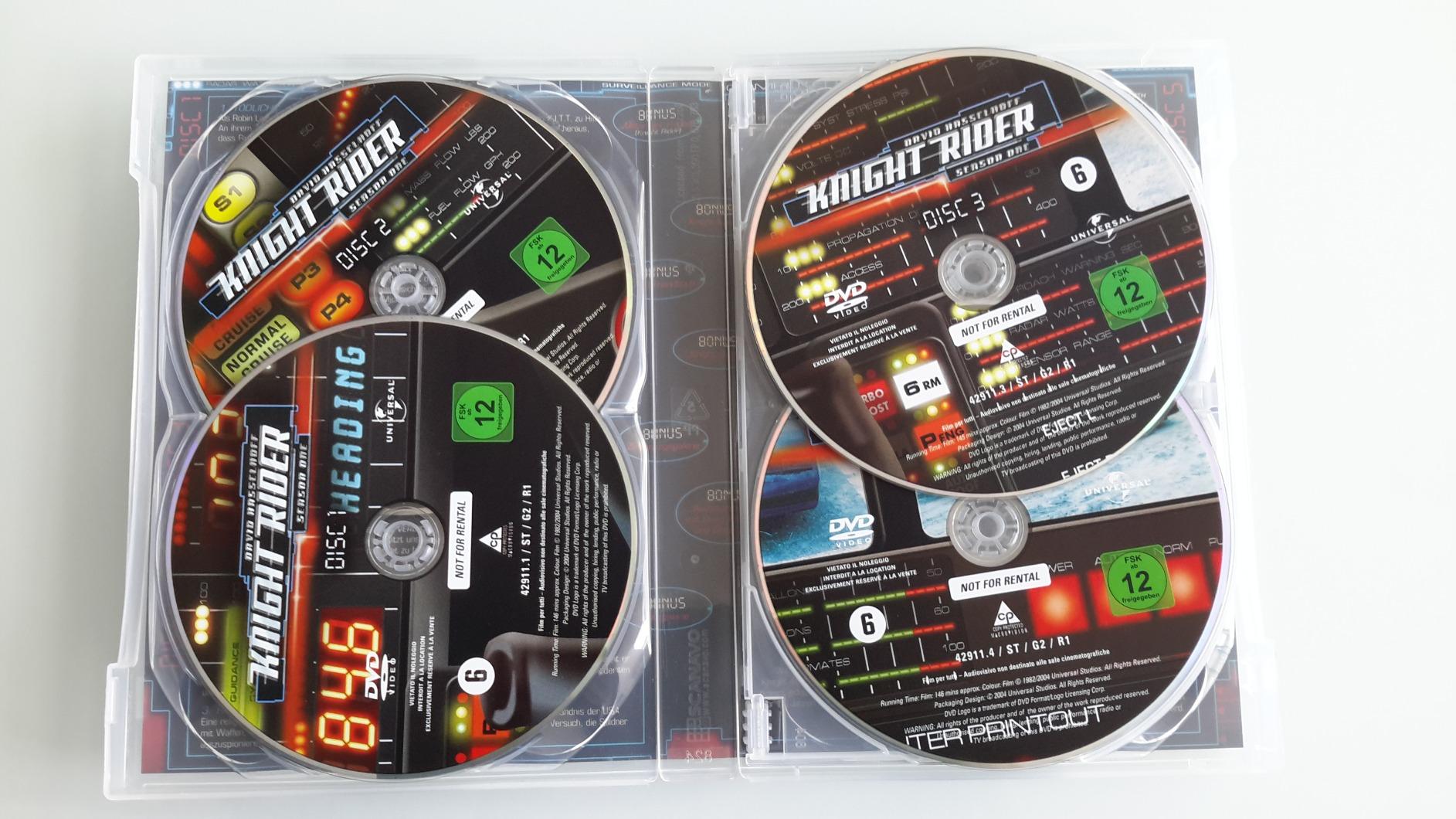 Knight Rider - Season 1 [8 DVDs]: Amazon.de: David Hasselhoff, Edward ...