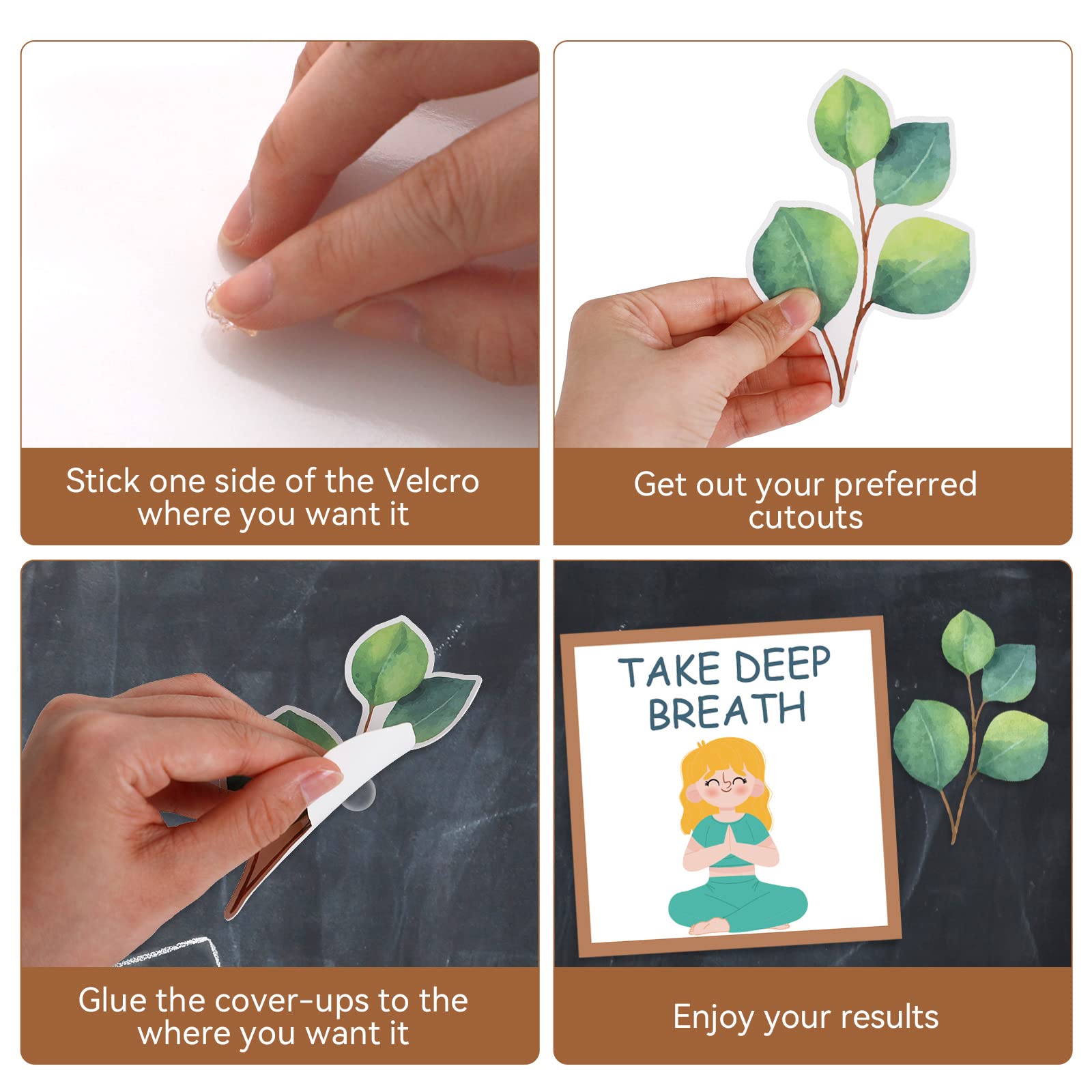 Snapklik.com : Eucalyptus Calming Corner Classroom Bulletin Board Set ...