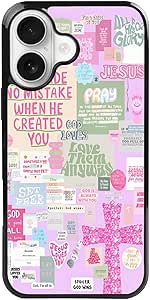 Amazon.com: WOVDNFO Classic Religious Sayings Christian Phone Case for ...