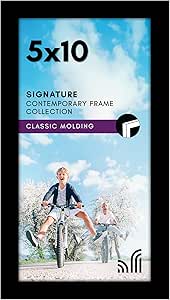 Amazon.com - Americanflat 5x10 Picture Frame with Shatter-Resistant ...