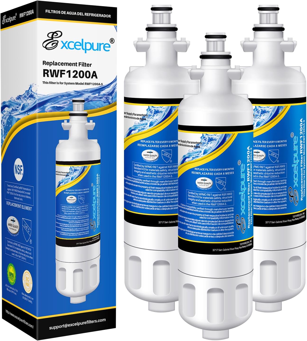 Amazon.com: Kenmore 9690 Refrigerator Water Filter, Clear, 2-Pack