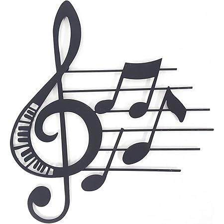 Amazon.com: Treble Clef and Music Notes Wall Decor : Home & Kitchen
