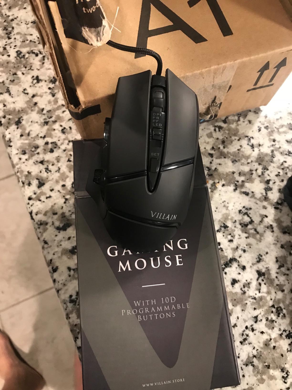 Amazon.com: Computer Gaming Mouse With 7 Changing LED Lights - Optical ...