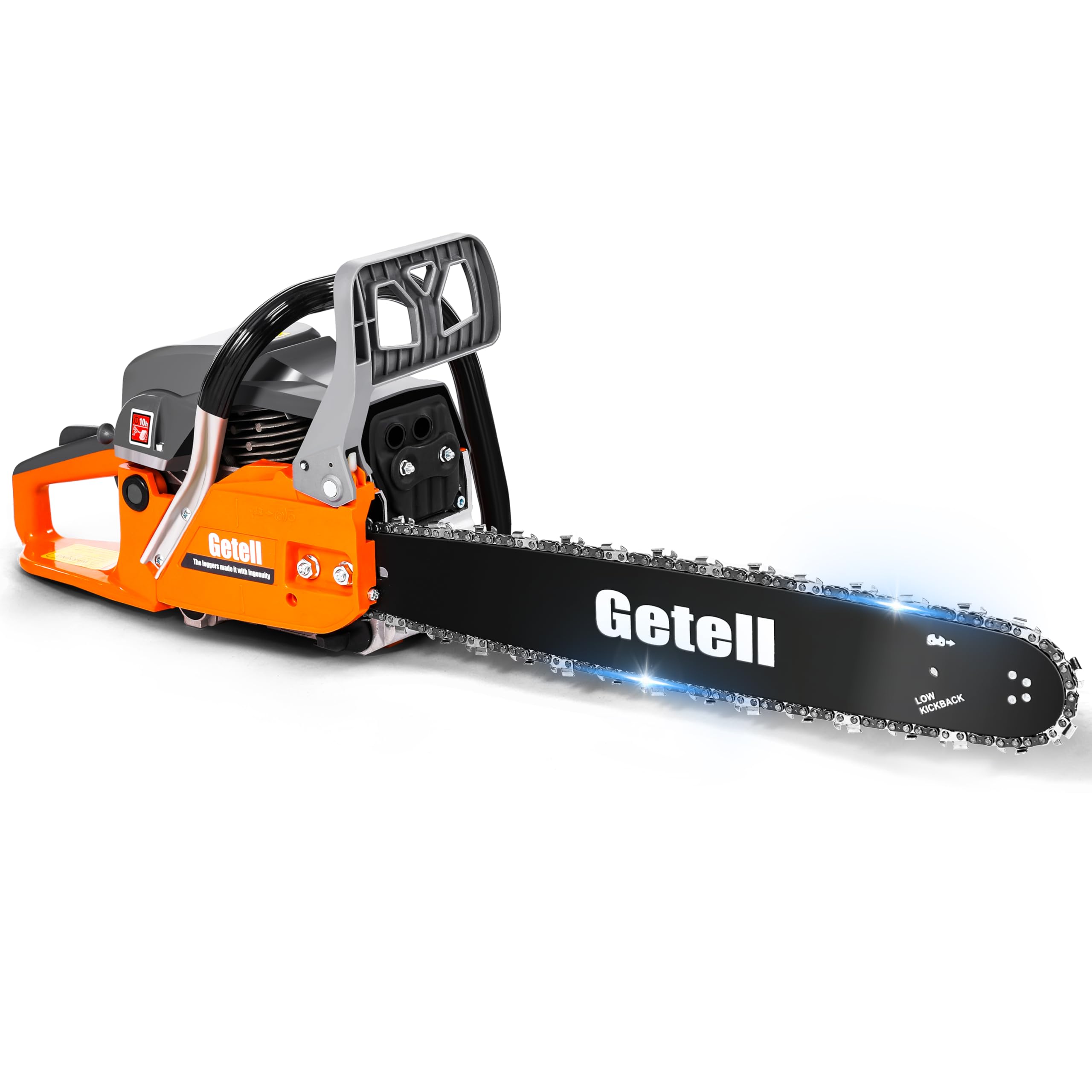 Snapklik.com : Getell 58cc Gas Chainsaw, 20-Inch, 2-Cycle Gas Powered ...