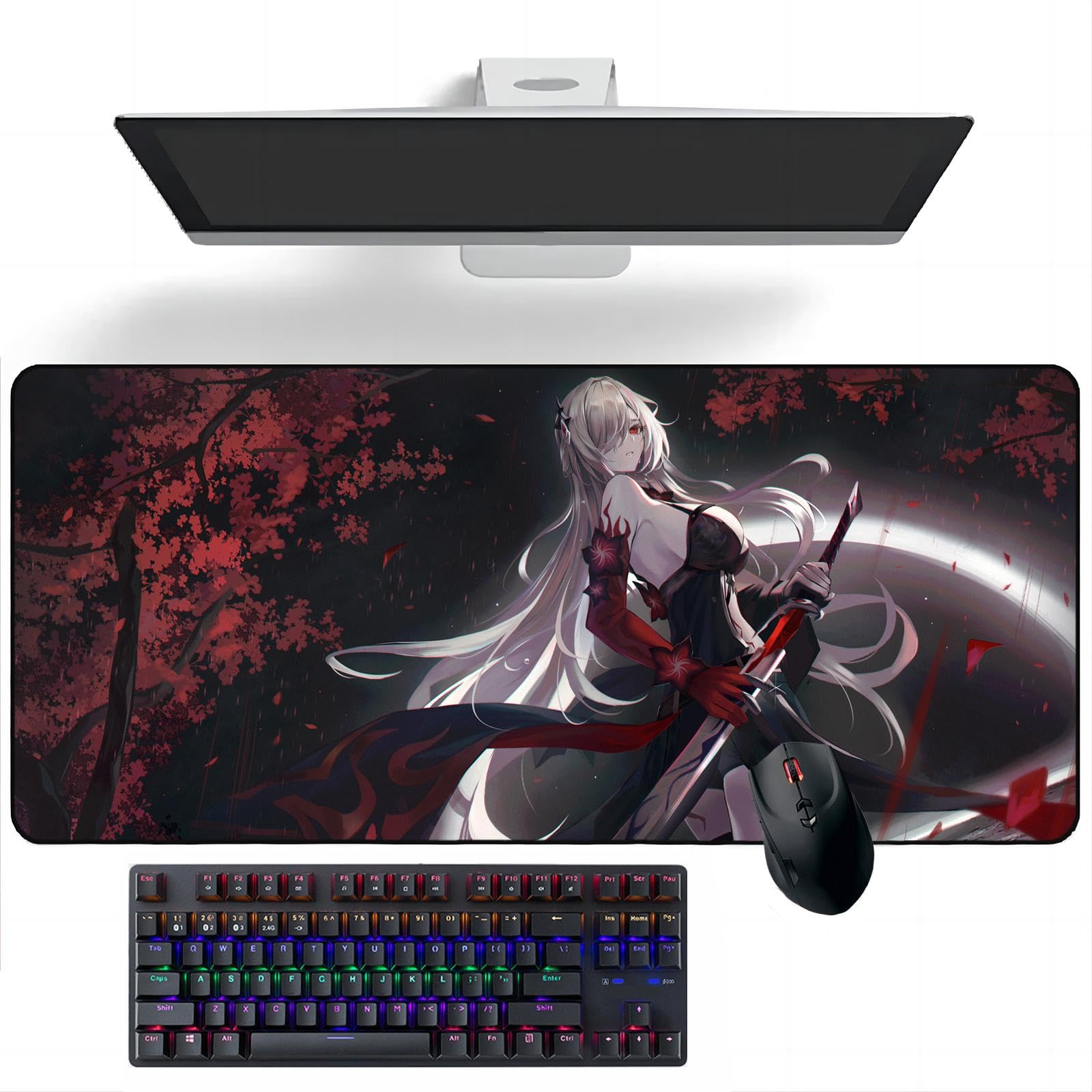 Amazon.com: ZEKYGPP Anime Mouse pad Honkai: Star Rail Acheron Anime ...