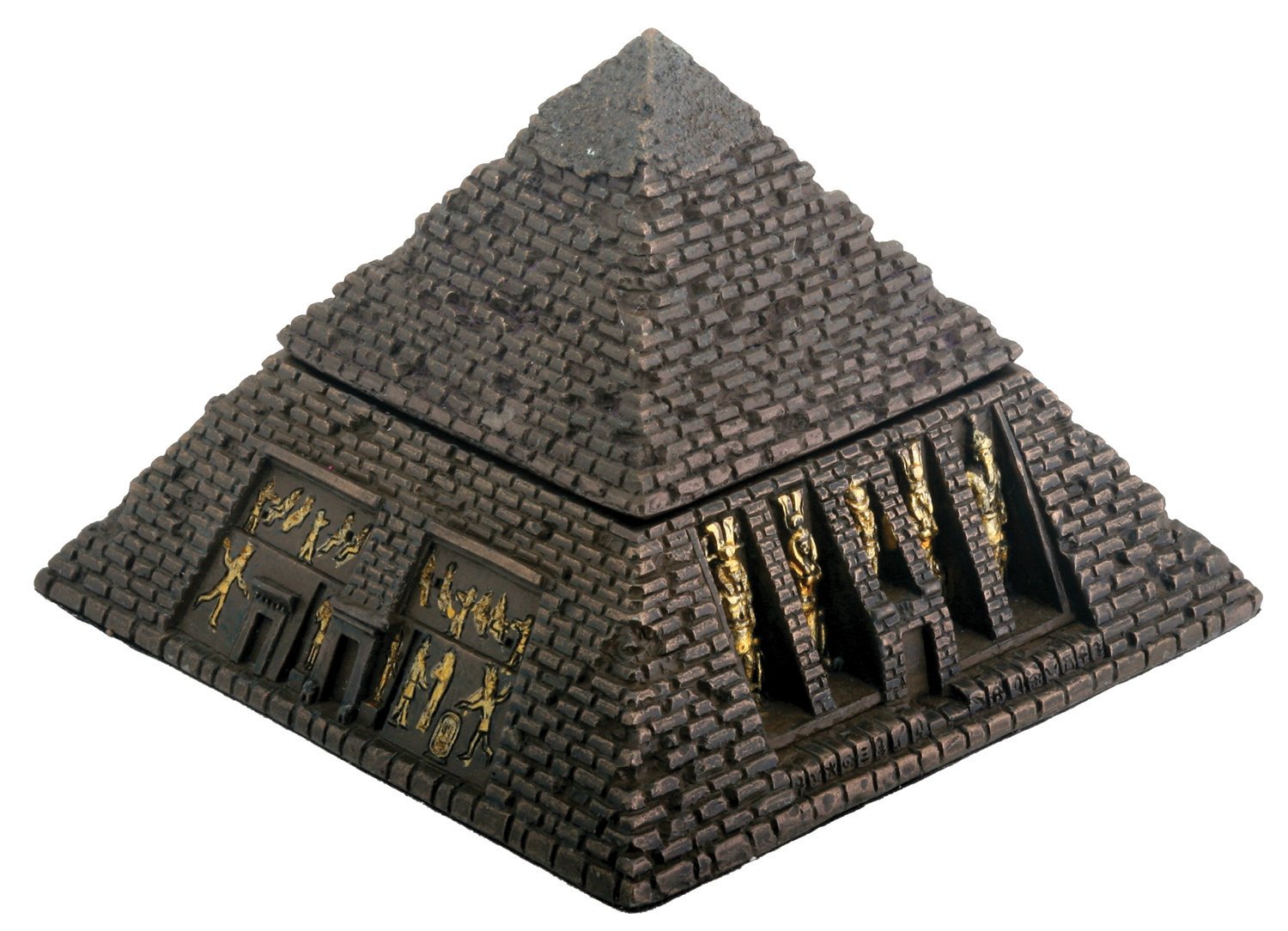 Amazon.com: YTC Egyptian Sm. Bronze Pyramid Trinket Box - Egypt Jewelry ...