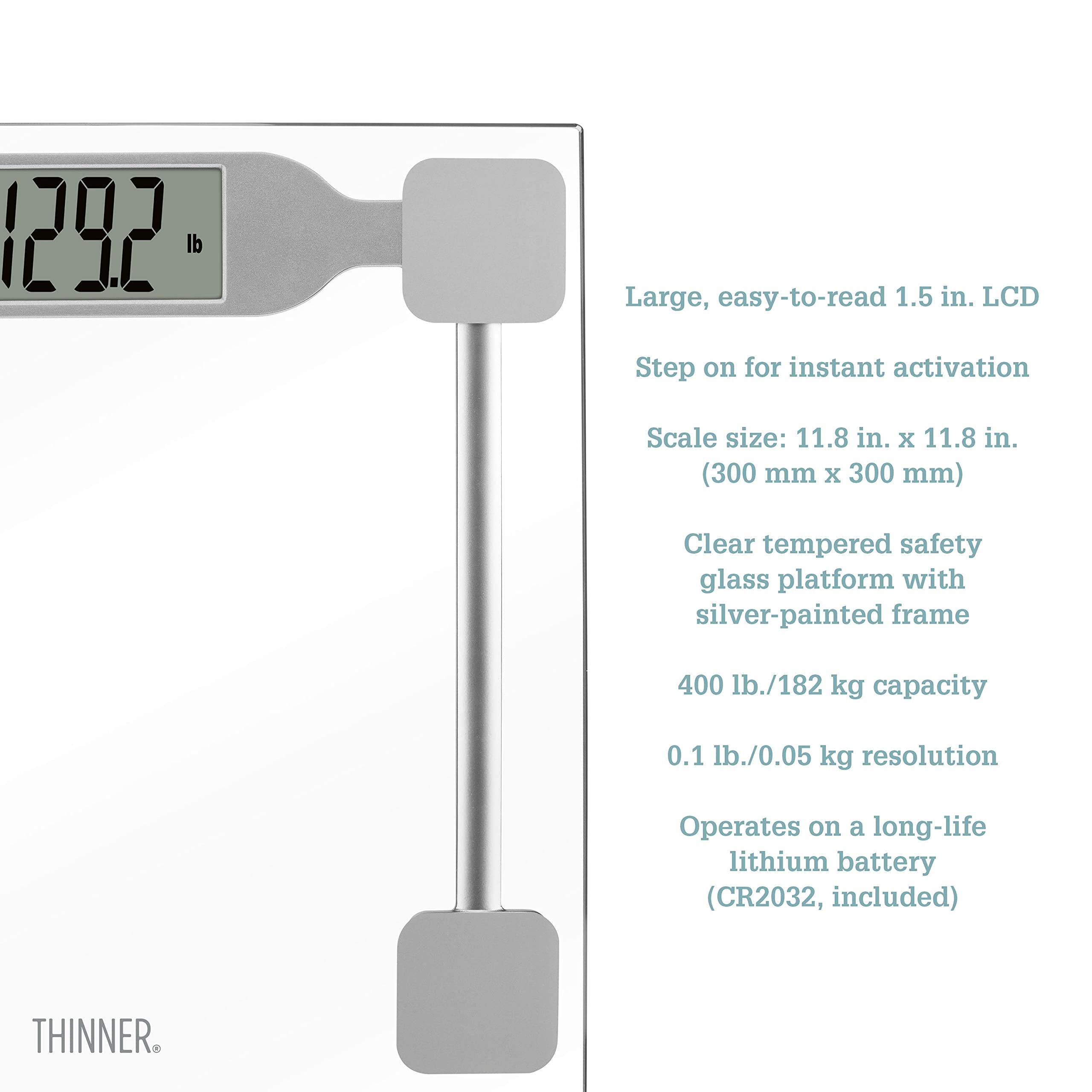 Snapklik.com : Thinner By Conair Scale For Body Weight
