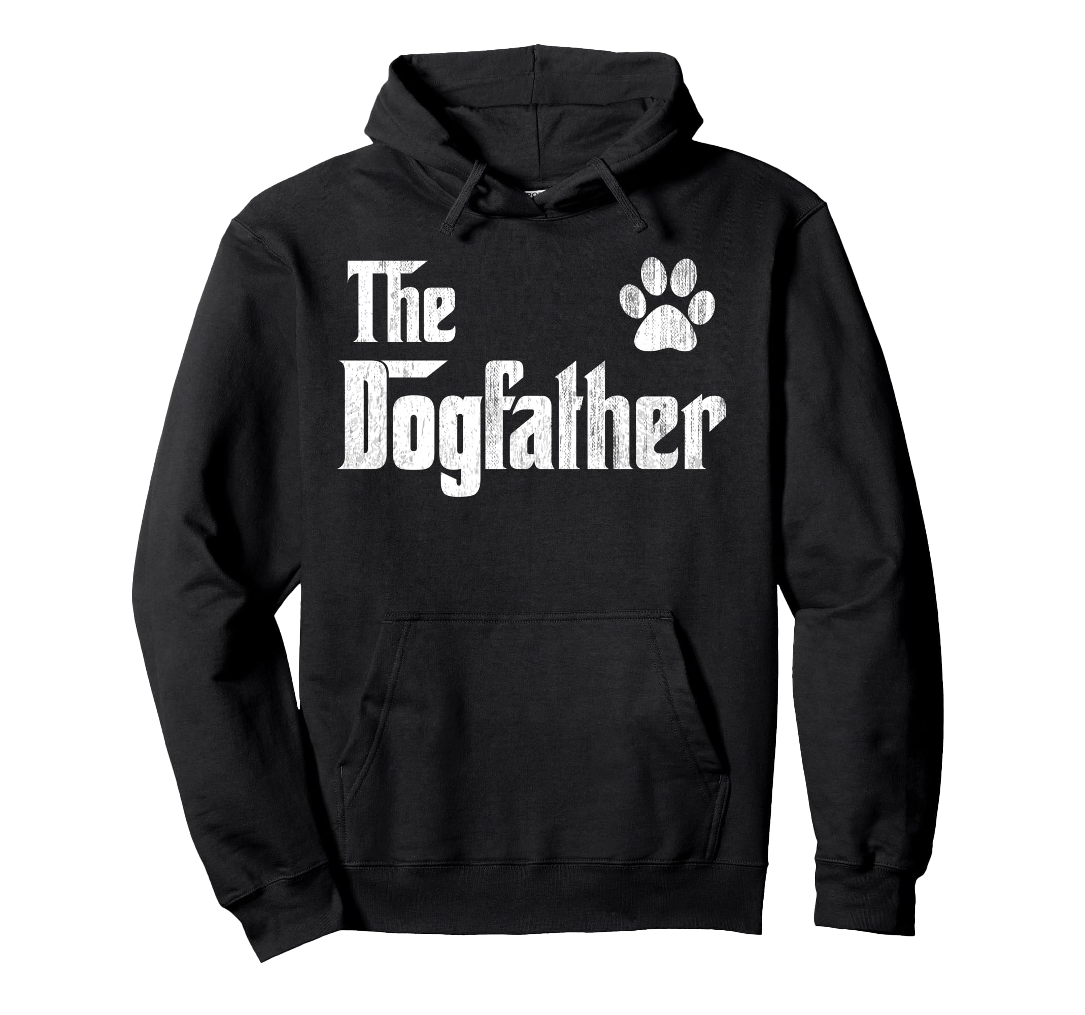 Amazon.com: The Dogfather Gift for Dog Dad Gift for Men Pullover Hoodie ...