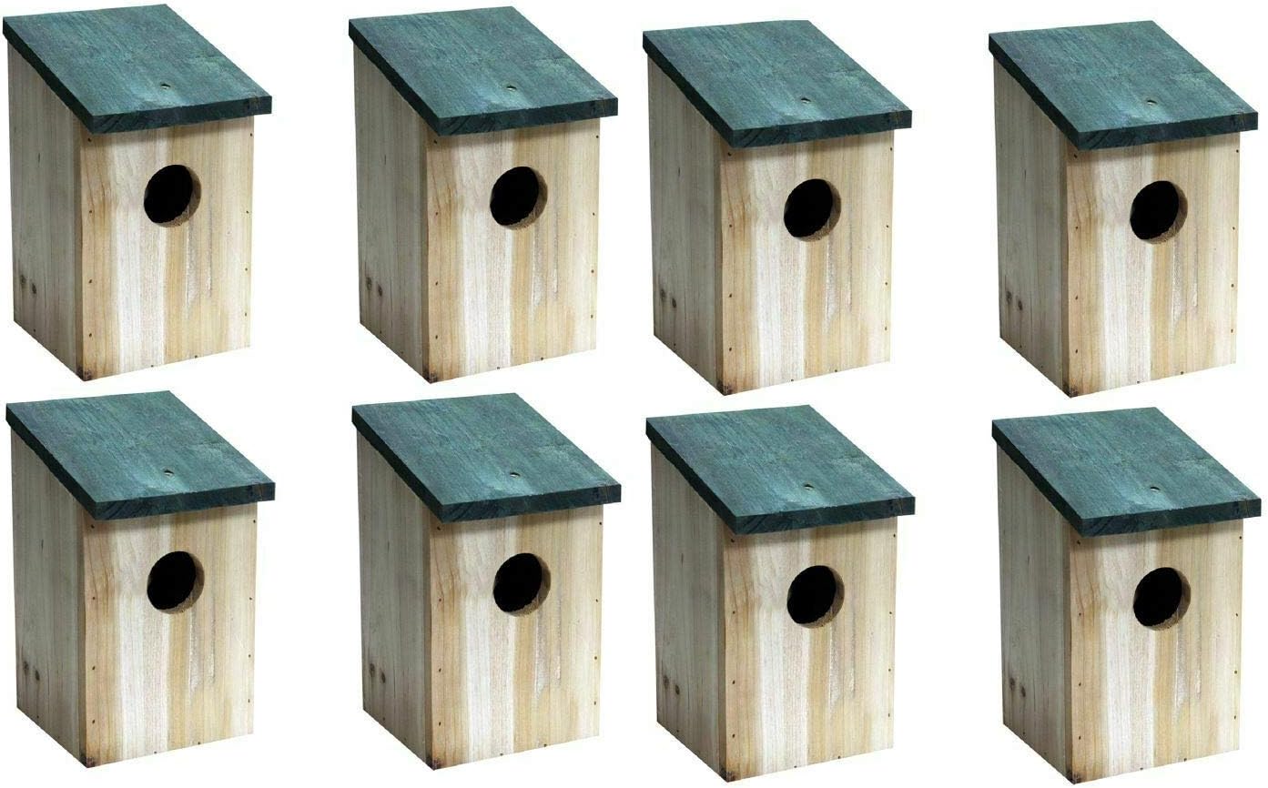 Happy Beaks Oakham Sparrow Terrace Nesting Box Wooden Housing Easy ...