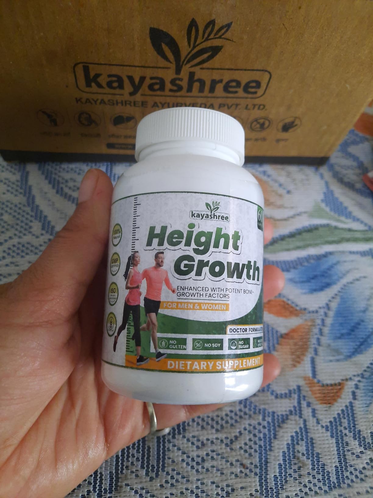 Buy Kayashree Height Growth Capsule | Height Increase For Men & Women ...