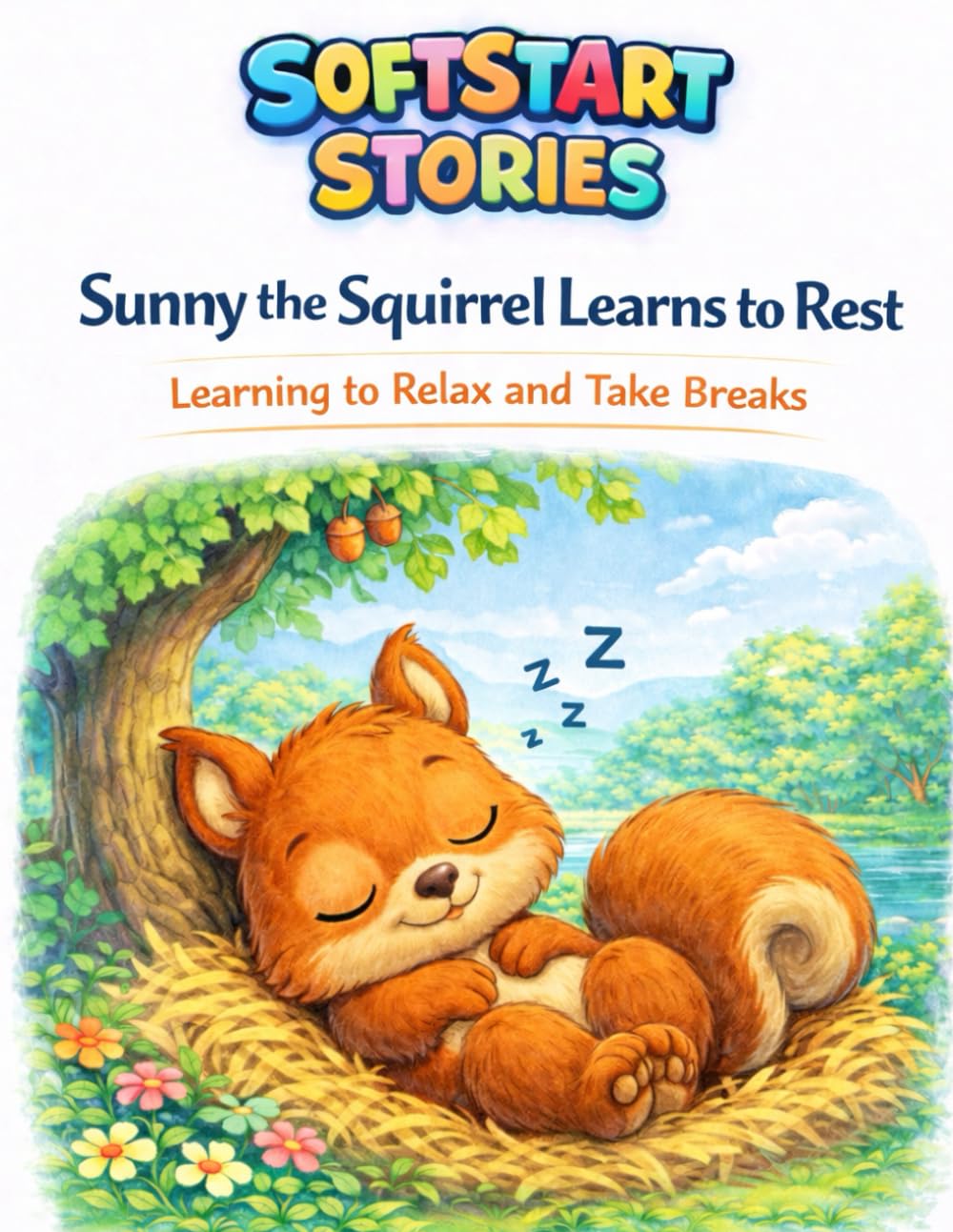Sunny The Squirrel Learns to Rest: Learning to Relax and Take Breaks ...