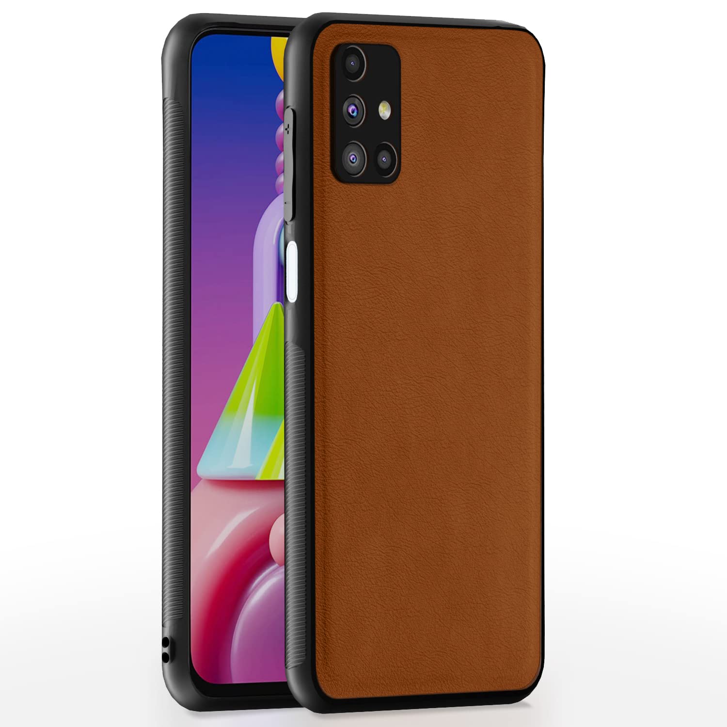 Pikkme Samsung Galaxy M51 Back Cover | Flexible Pu Leather | Full ...