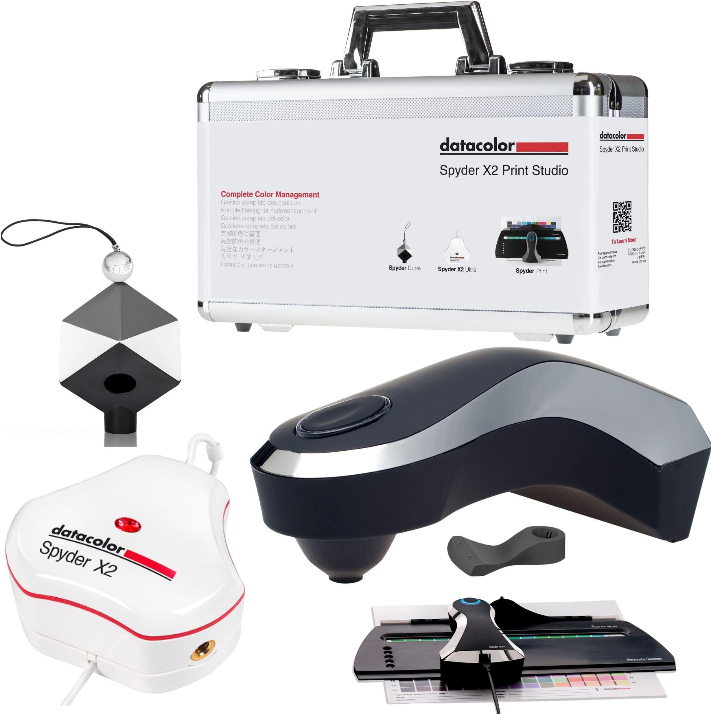 Datacolor Spyder X2 Print Studio Kit - Includes Spyder X2 Ultra, Spyder ...