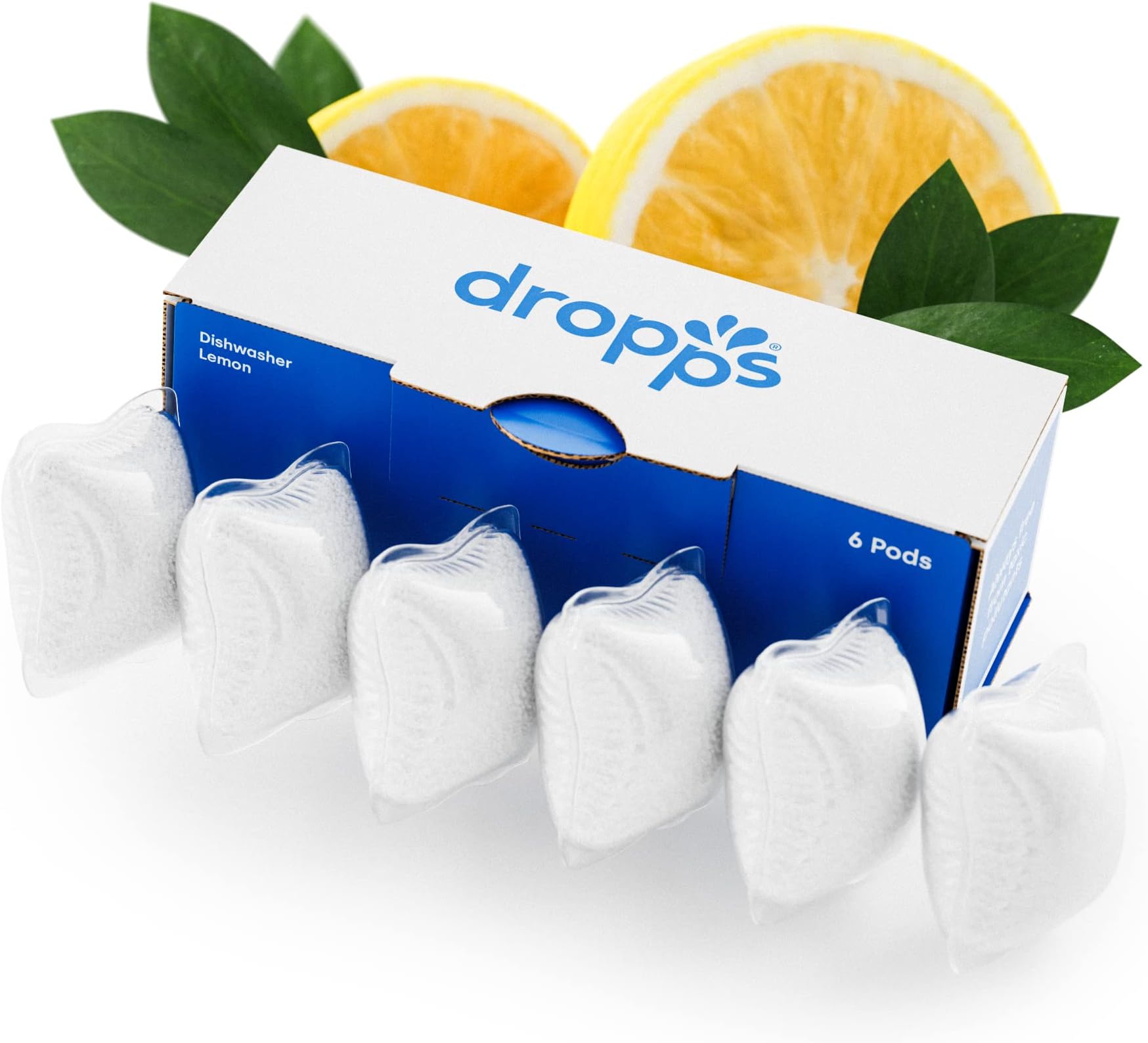 Amazon.com: Dropps Dishwasher Detergent Pods: Lemon | 6 Count | Cuts ...