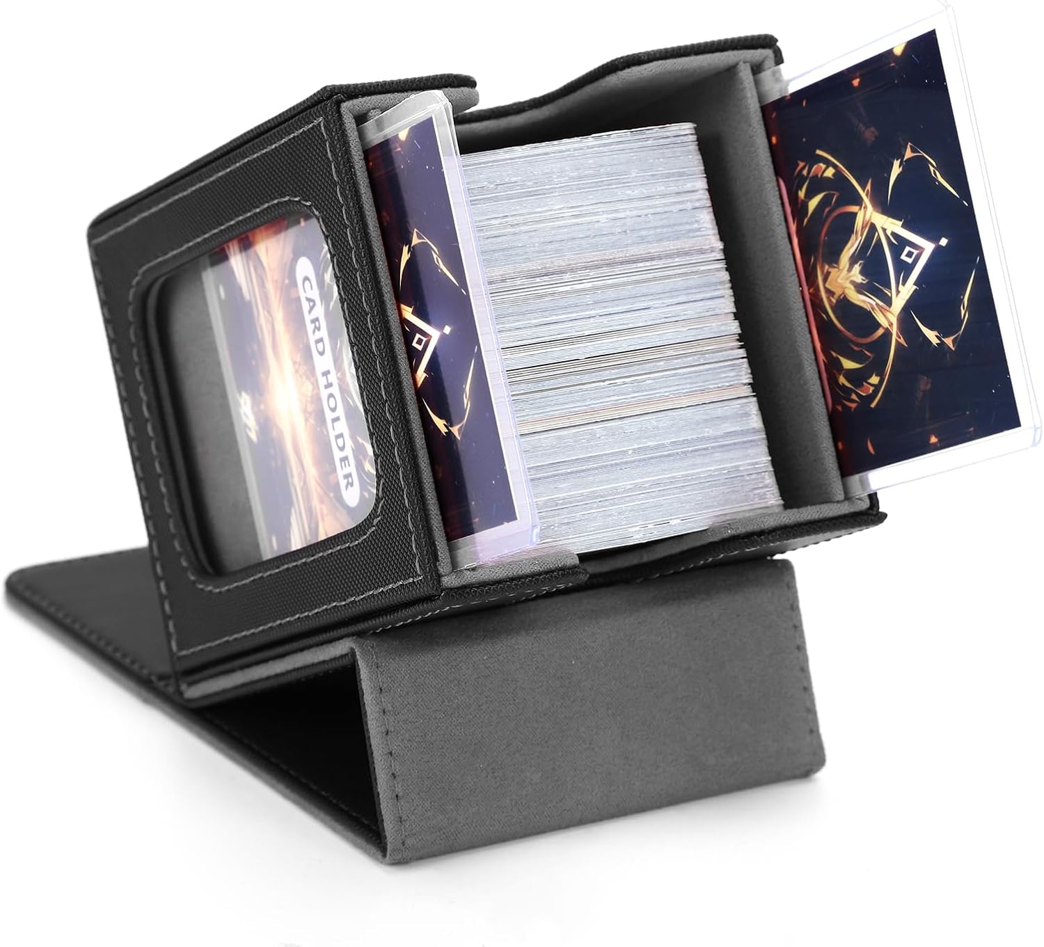 Amazon.com: Scimi MTG Deck Box for Commander Display (2 Windows), Card ...