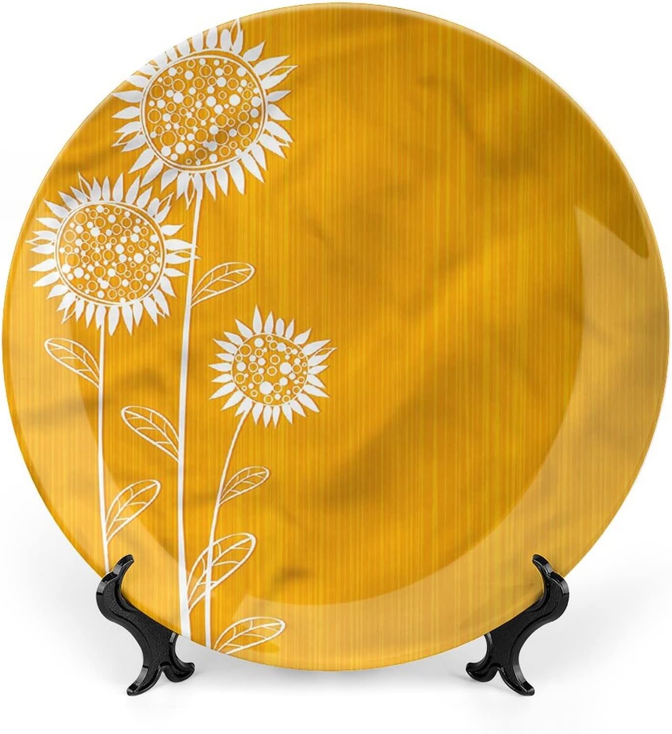 Amazon.com: 6 Inch Decorative Plate, Orange Tableware Plate, Warm ...