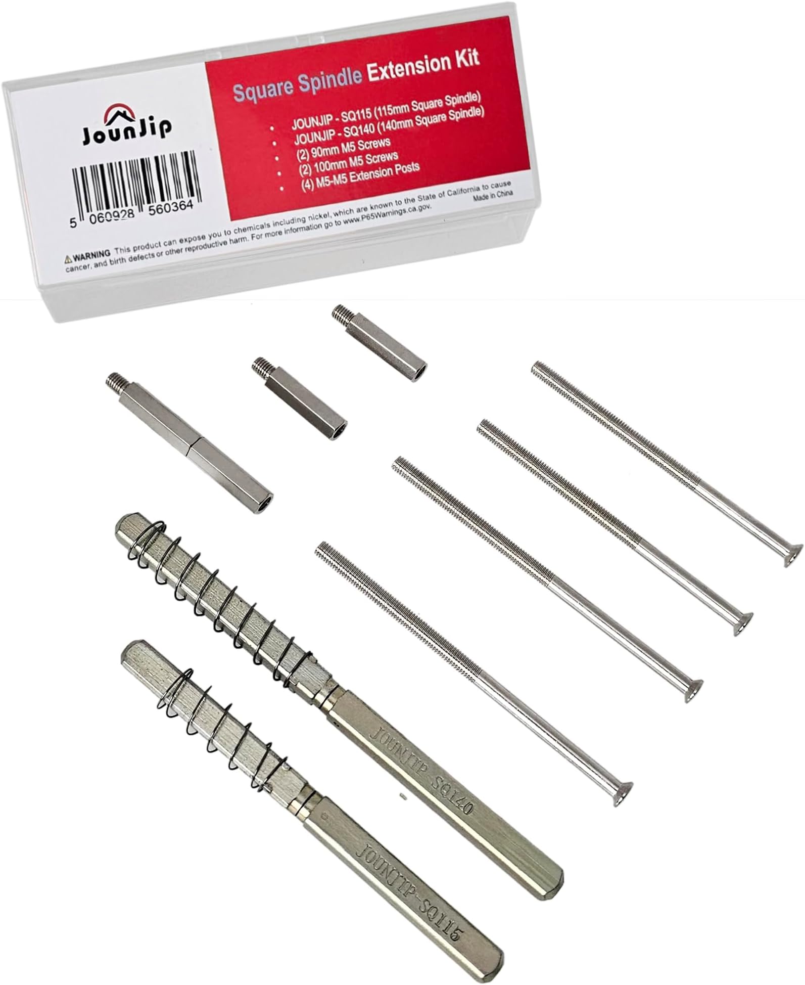 JOUNJIP Square Spindle Thick Door Extension Kit - for Mechanical ...