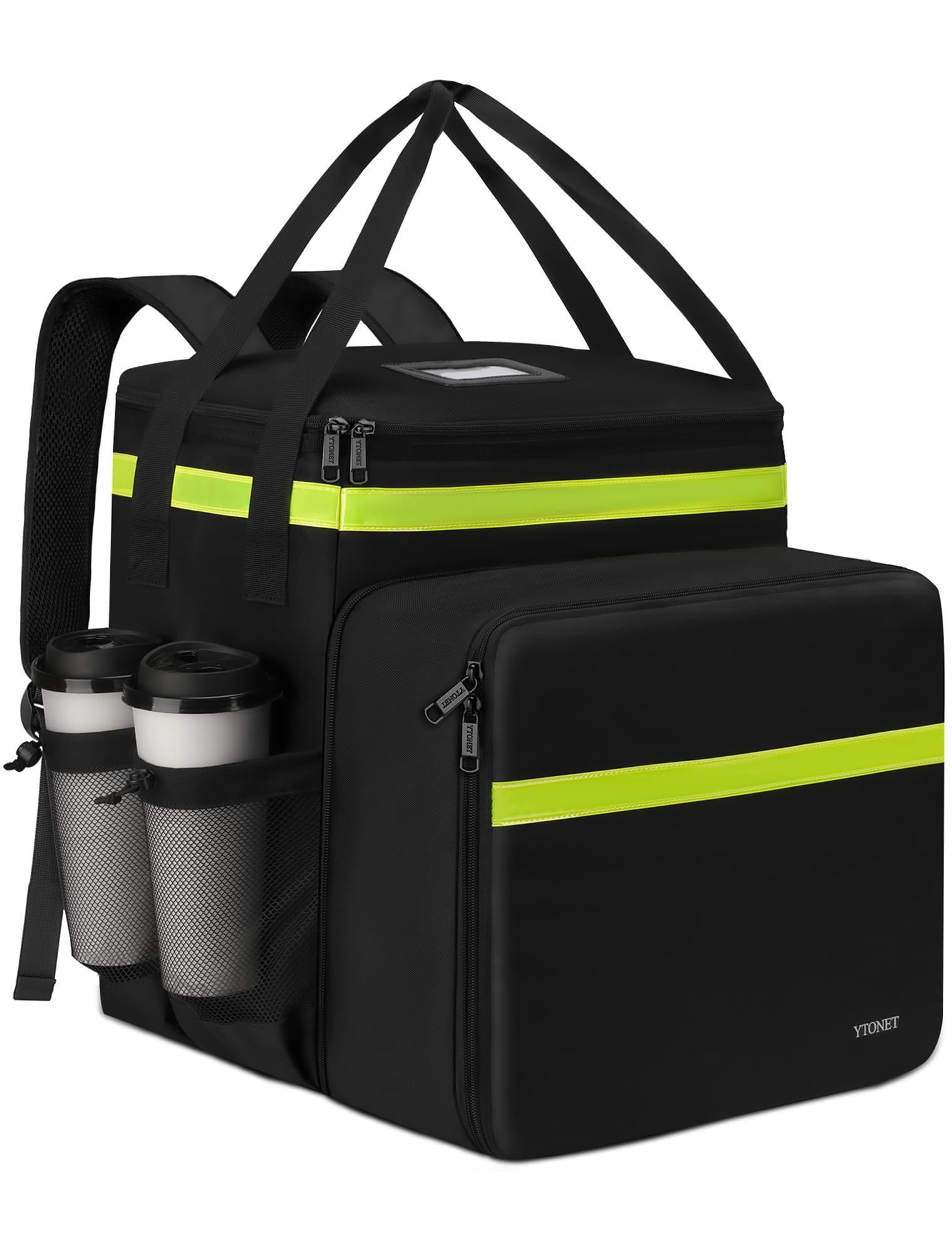 Snapklik.com : Ytonet Food Delivery Backpack, Expandable Insulated Food ...