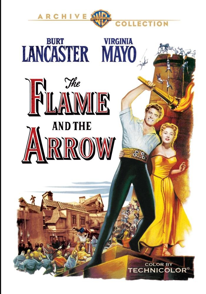 The Flame and the Arrow: Amazon.in: Burt Lancaster, Virginia Mayo ...