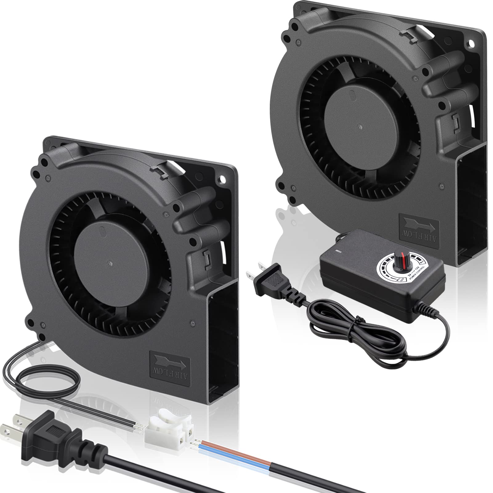 Amazon.com: GDSTIME EC Centrifugal Blower AC 110V 120V 220V 240V 120mm ...