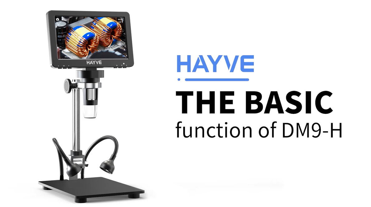 Watch How to Use DM9-H Digital Microscope? on Amazon Live