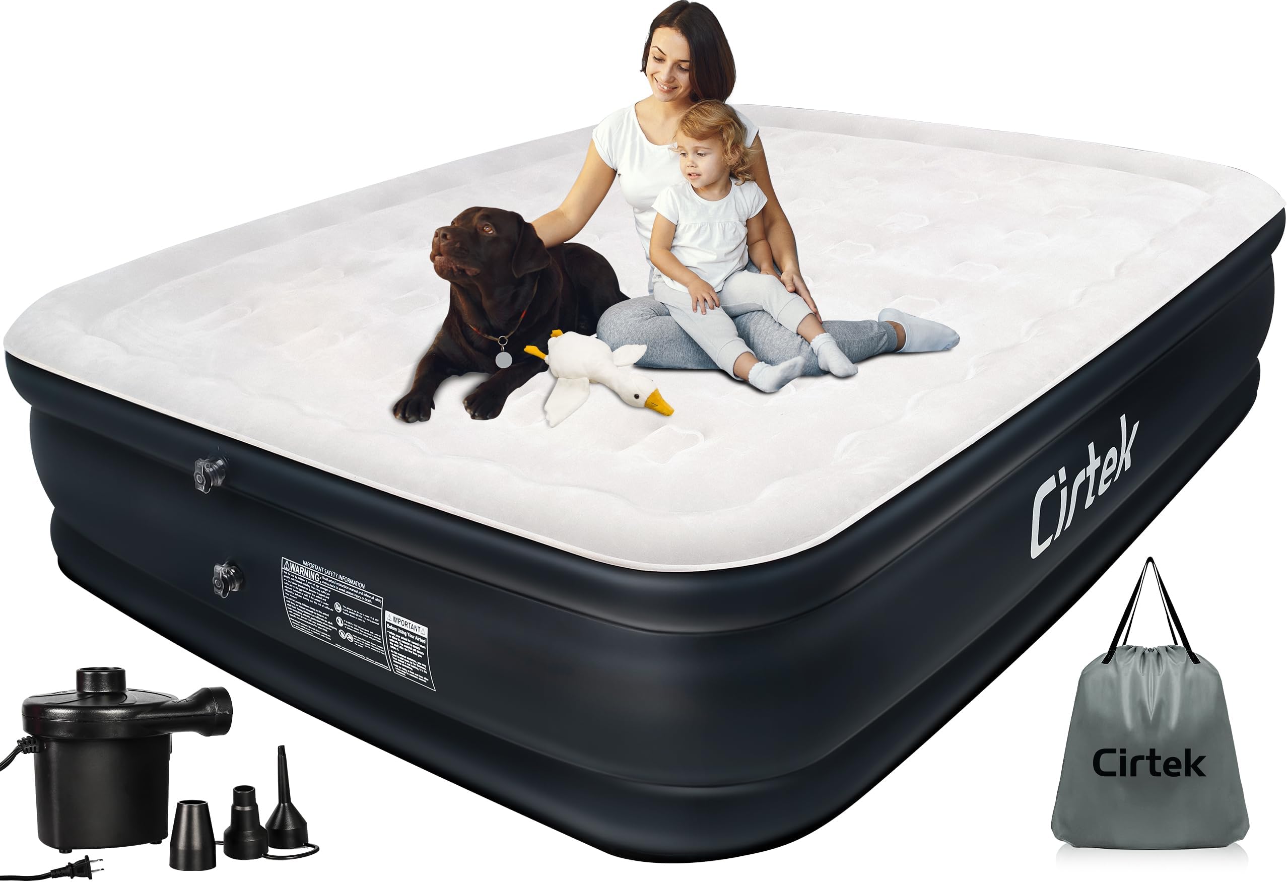 Amazon.com: Cirtek Inflatable Mattress, inflatables Bed, Camping ...