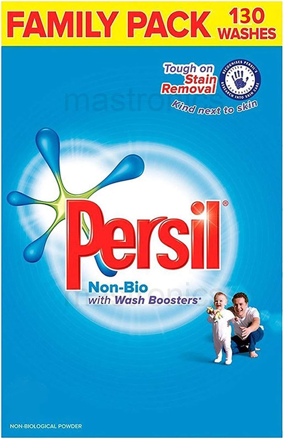Persil Family Size Non-Bio Washing Powder - 130 Washes - Laundry ...