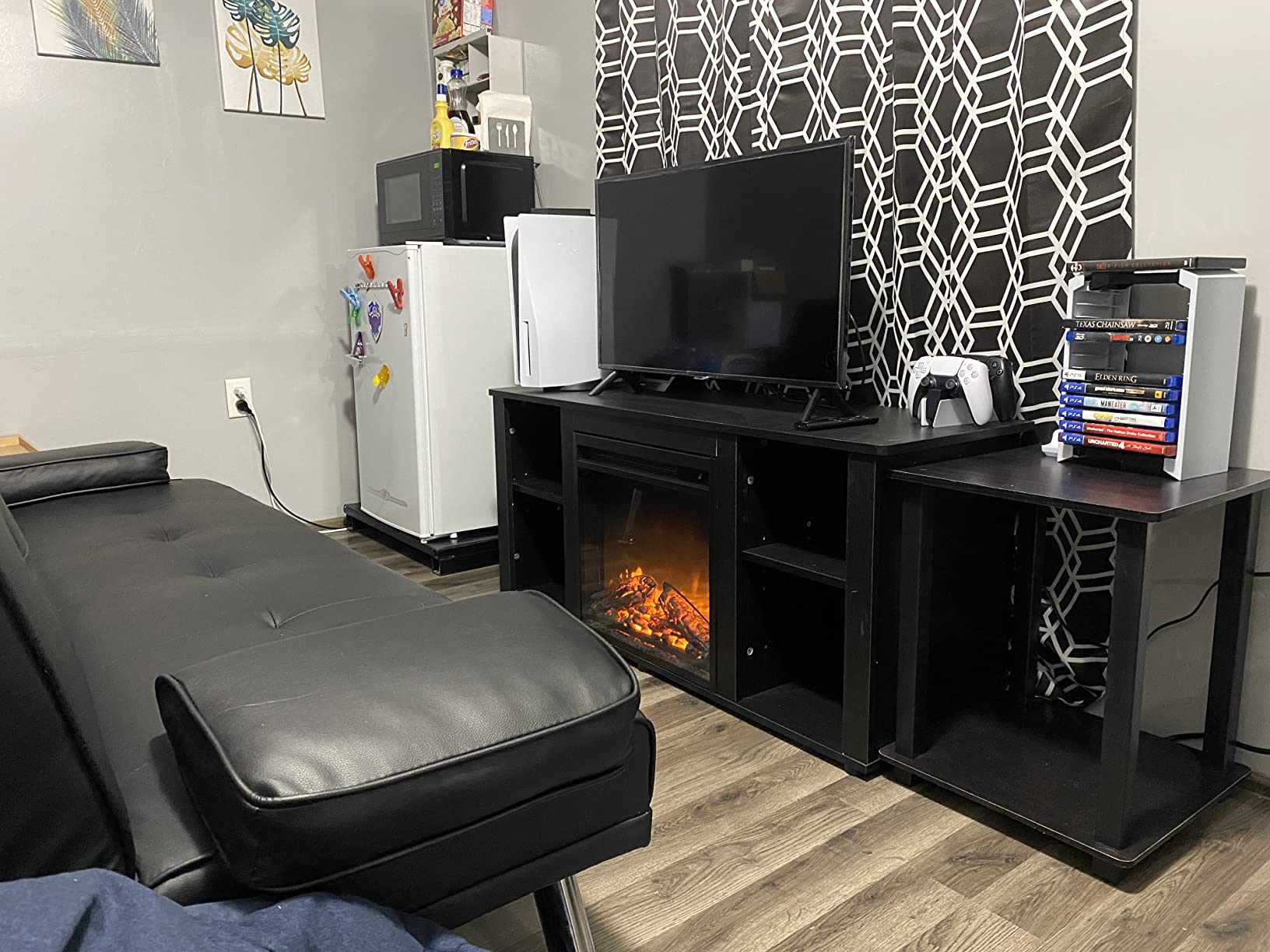 $33/mo - Finance Furinno Jensen Entertainment Center Stand with ...