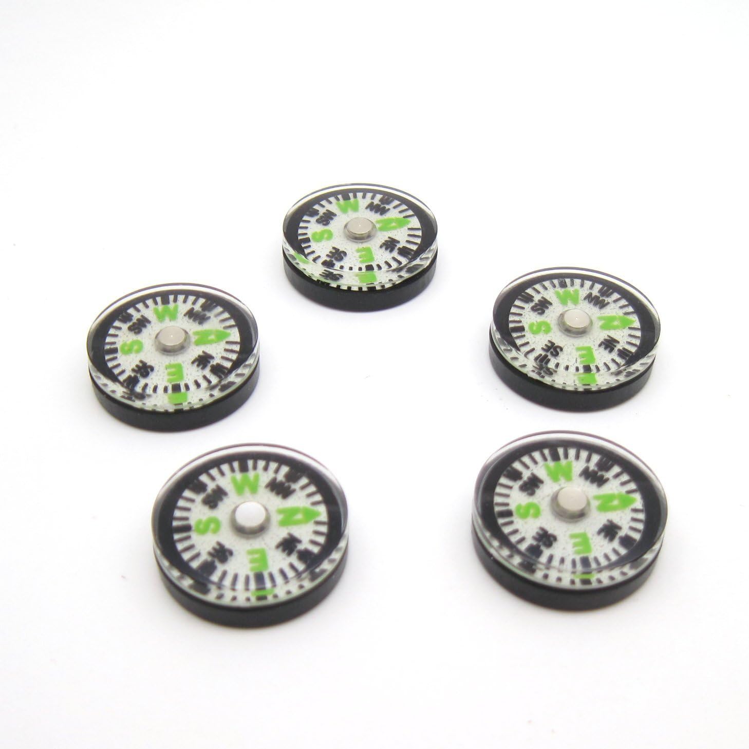 Amazon.com : Haowind 20mm Liquid-Filled Luminous Survival Button ...