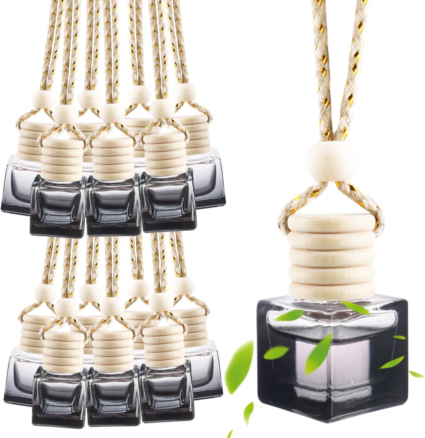 Amazon.com: DMuuuDM 20 Pcs Hanging Car Air Freshener Diffuser,Empty ...