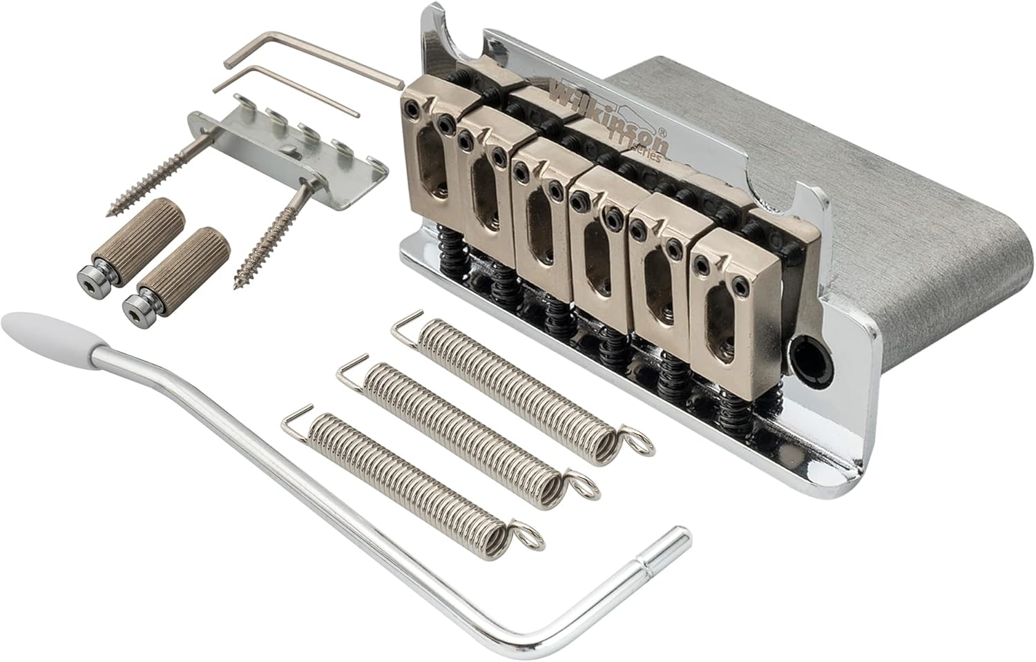 Amazon.com: Wilkinson WOV06 54mm (2-1/8 inch) 2-Point ST Guitar Tremolo ...