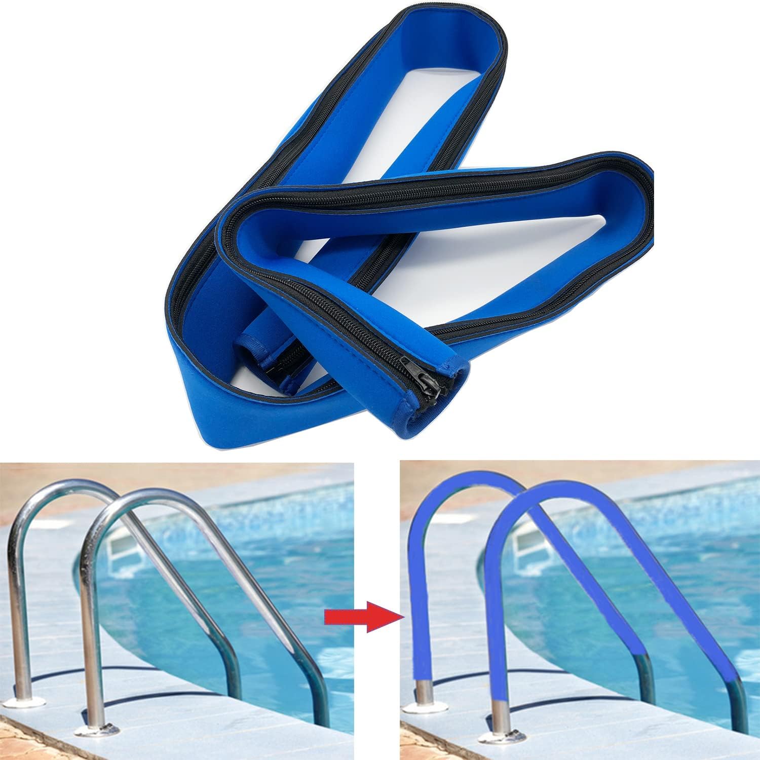 Amazon.com : 1PC Pool Handrail Cover, Pool Rail Cover, Safety Grip ...