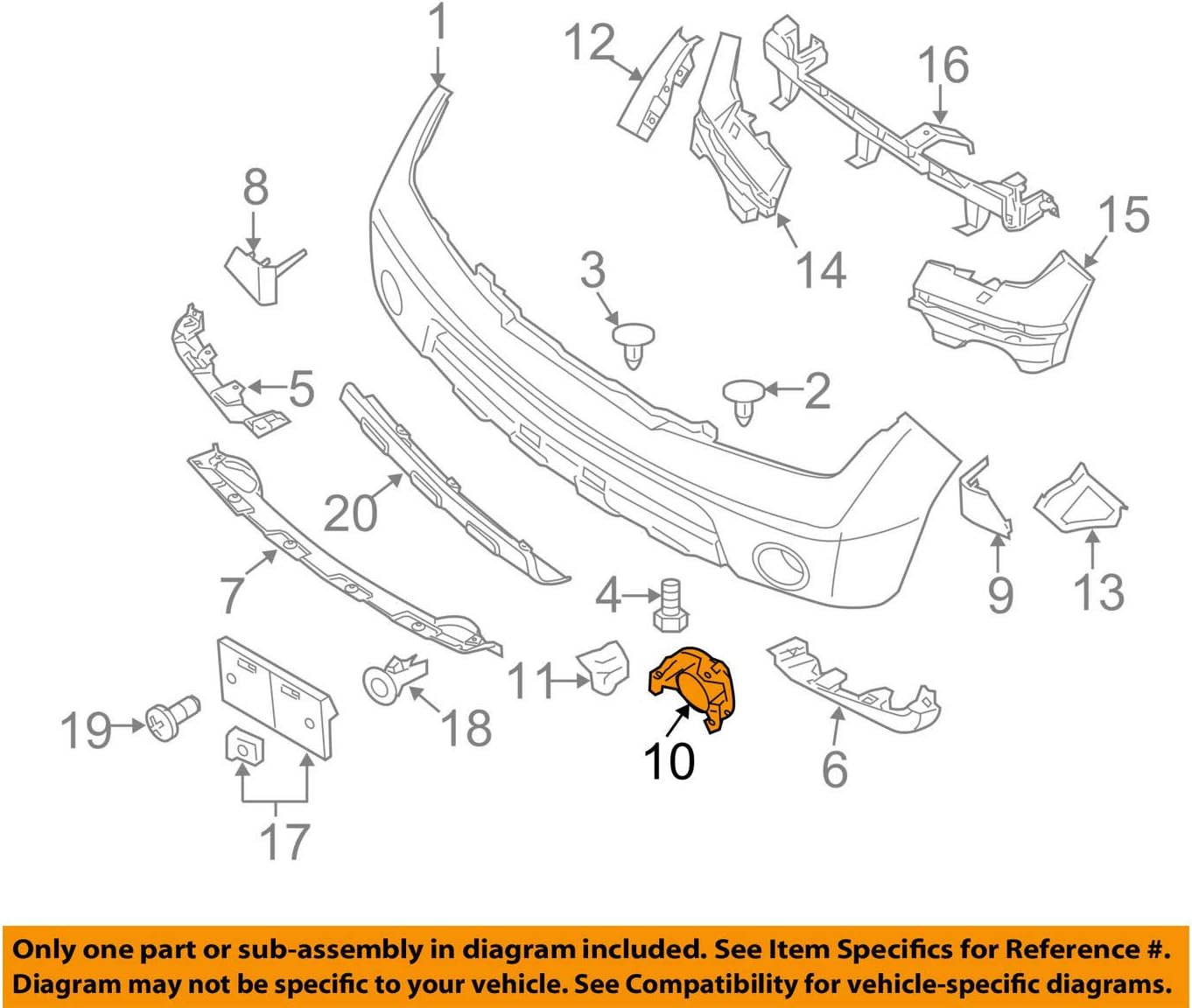Amazon.com: Genuine Nissan Parts - Authentic Catalog Part from The ...