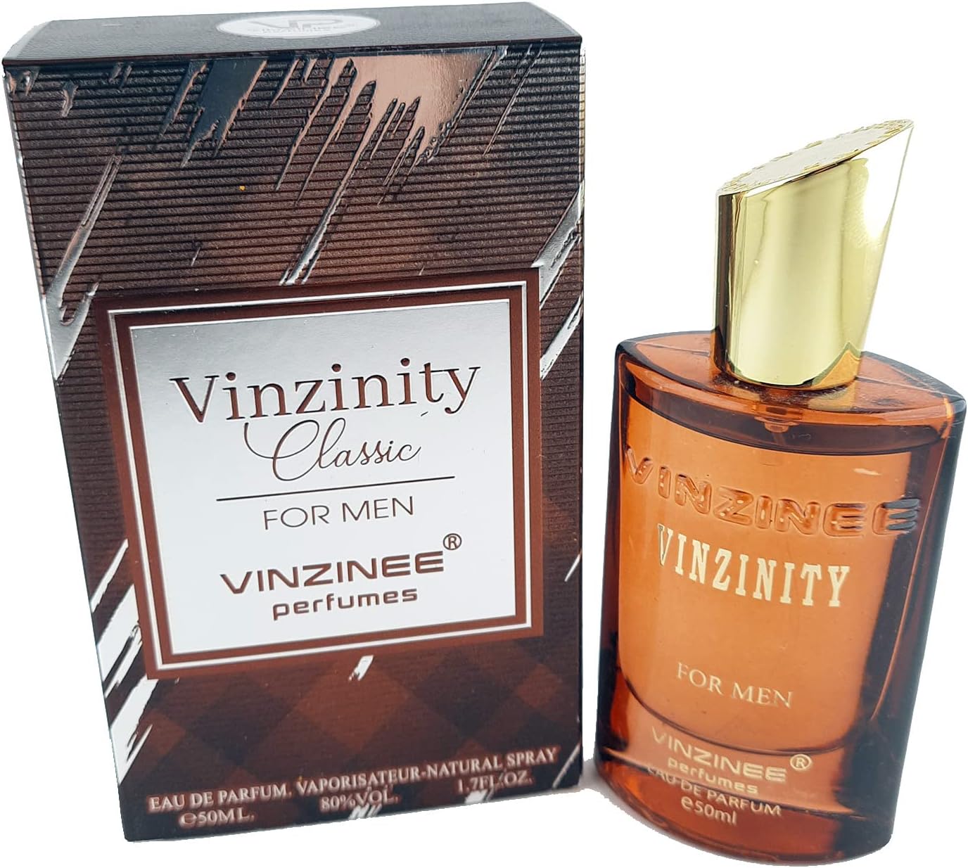 Vinzinee Perfume Vinzinity Classic Brown Edition for Men Eau De Parfum ...