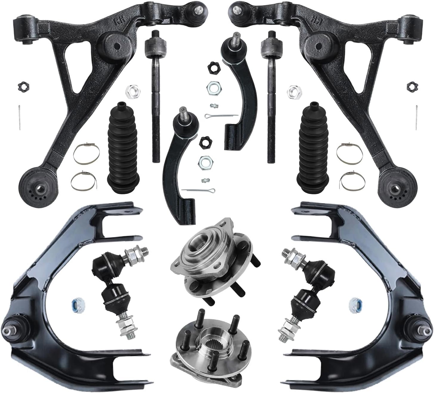 Amazon.com: Detroit Axle - Front Lower Control Arms Kit for Chevrolet ...